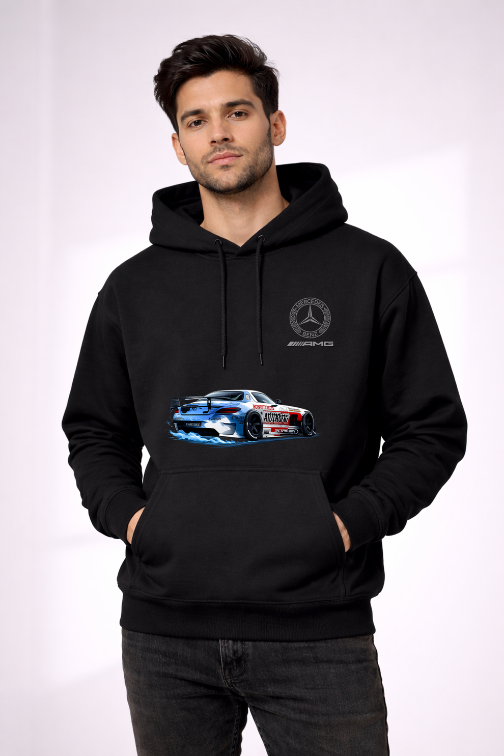 Mercedes-AMG inspired Hoodie | Unisex Style | 300 GSM Cotton Fleece fa ...